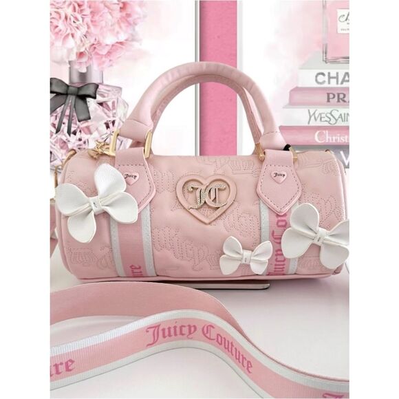 Juicy Couture | Bags | Juicycouture Save The Best For Last Mini Barrel ...